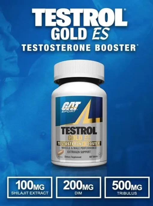 GAT SPORT TESTROL GOLD ES PRECURSOR NATURAL TESTOSTERONA 60 TABLETAS ...